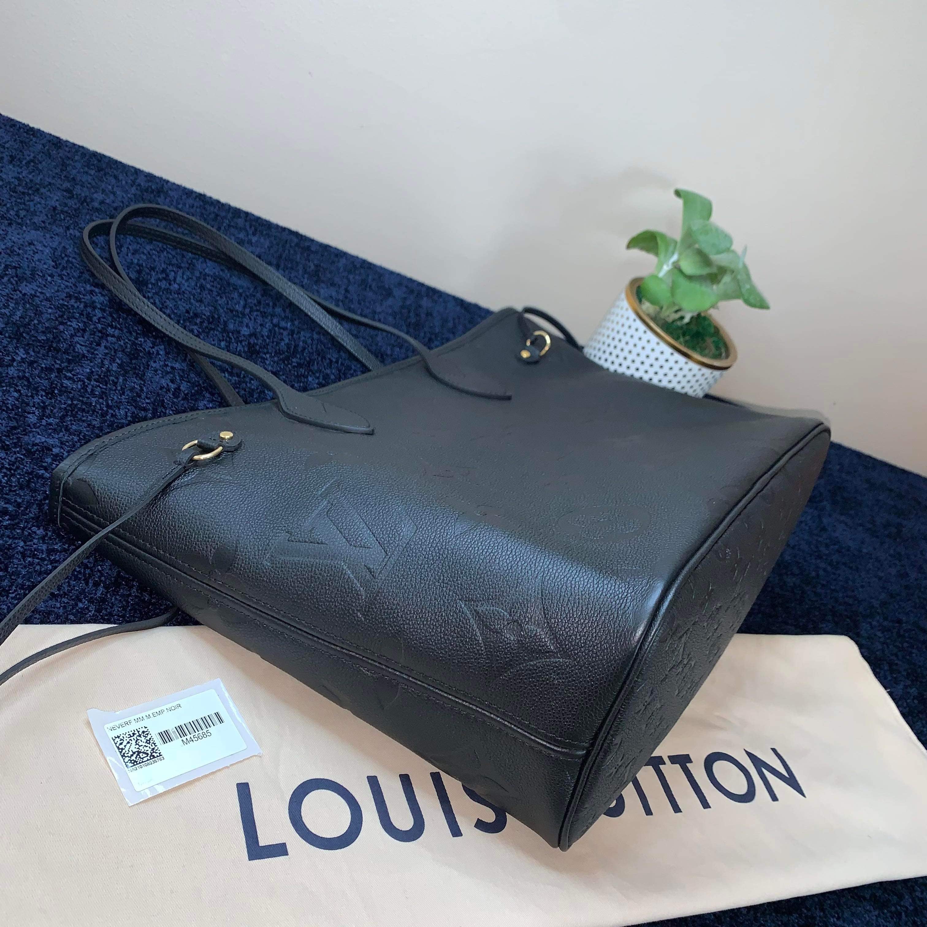 Neverfull MM Empreinte Noir – Viks Luxury